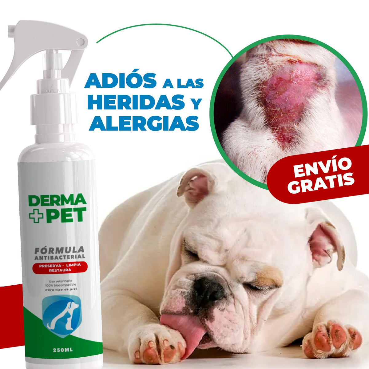 REVOLUCIONARIO DERMAPET+ENVIO GRATIS – Compra y Paga en Casa